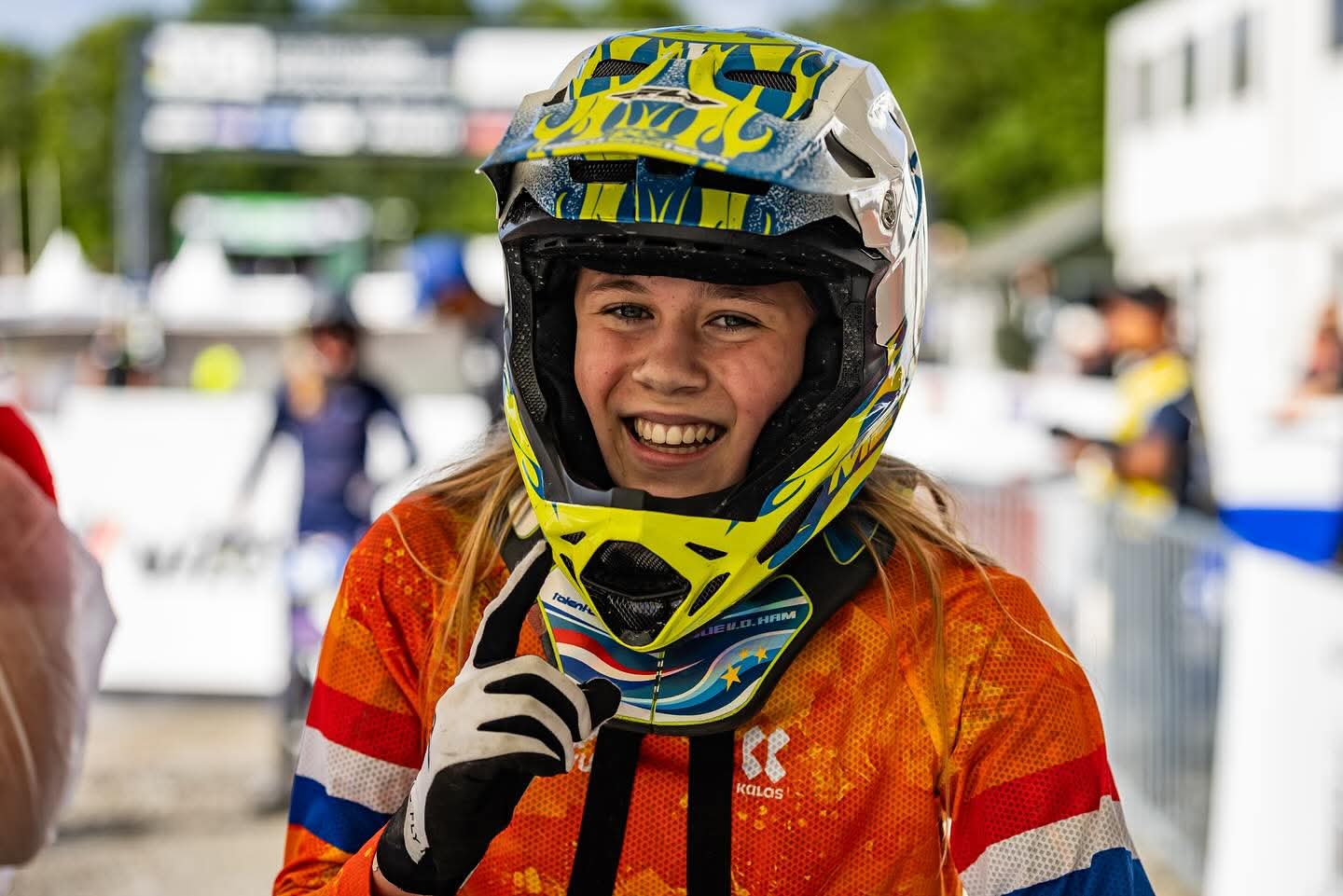 Julie van den Ham wereldkampioen BMX Racing | Limburg Cycling
